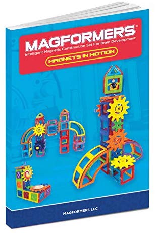 Magformers Magnets in Motion Set (37-pieces) Magnetic Building Blocks ...