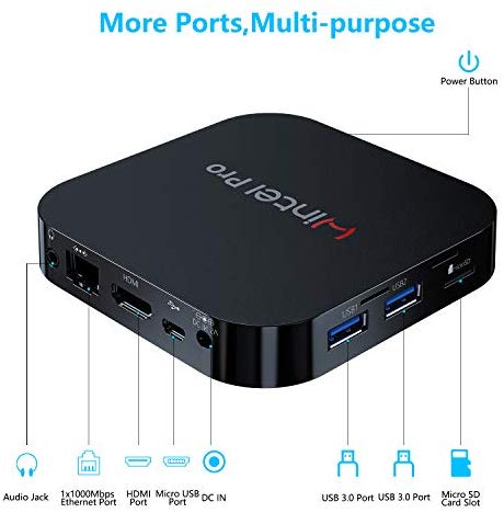 Mini PC Windows 10 Pro OS(64 Bits) with Intel Atom X5-Z8350 Processor ...