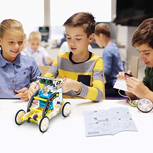 CENOVE STEM Toys For 8 Year Olds Solar Robot Kit 14 In 1 Educational Learning Science Building cenove-stem-toys-for-8-year-olds-solar-robot-kit-14-in-1-educational-learning-science-building