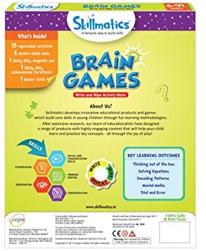 Skillmatics Educational Game: Brain Games (6-99 Years)