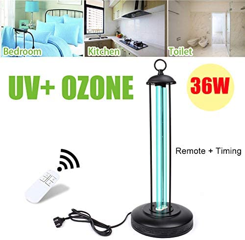 UV Lamp for Home, Handheld 36W Ozone Lamp Ultraviolet UVC 110V Air ...